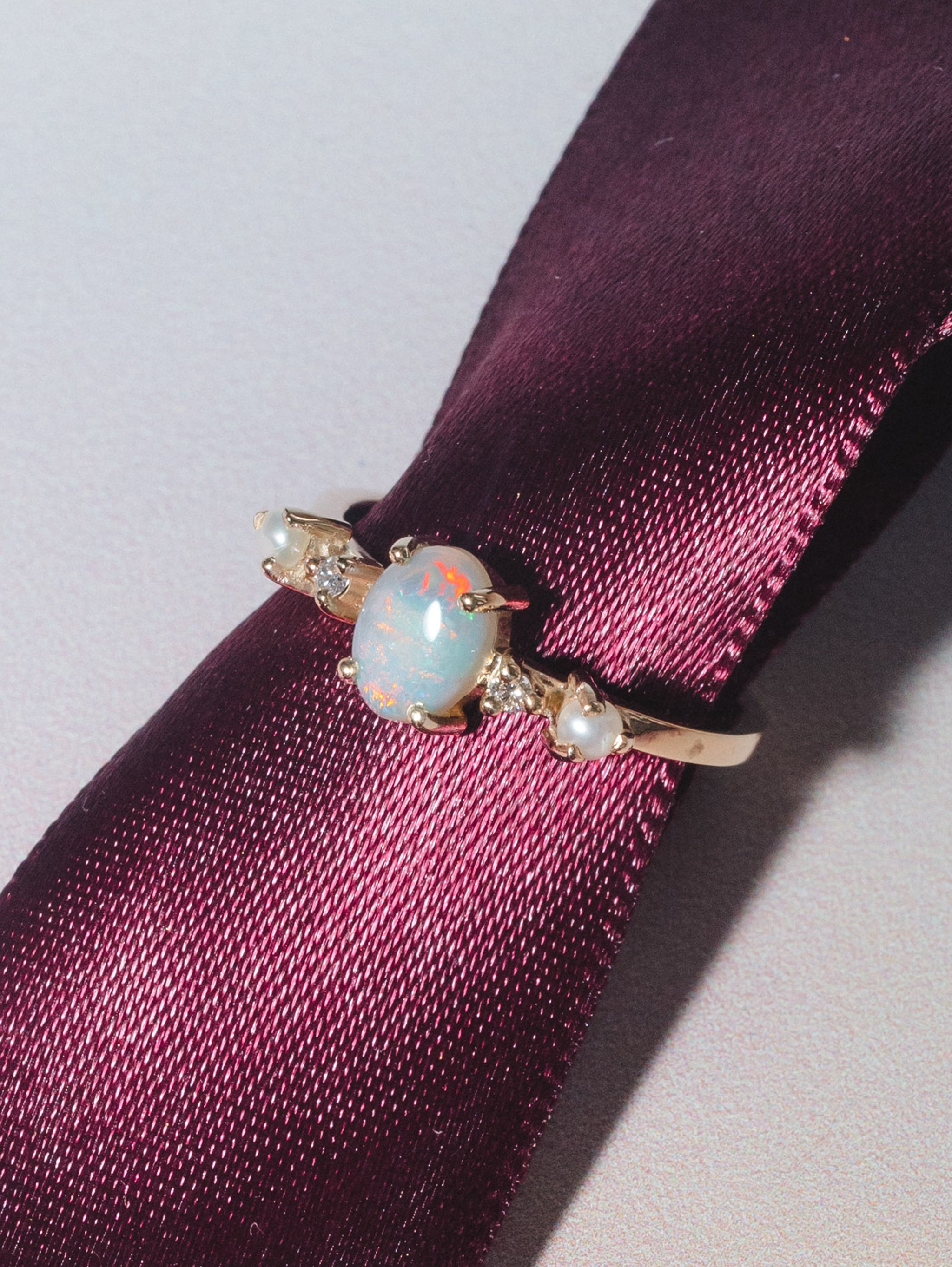 Opal Venus Ring – Emily Warden Designs