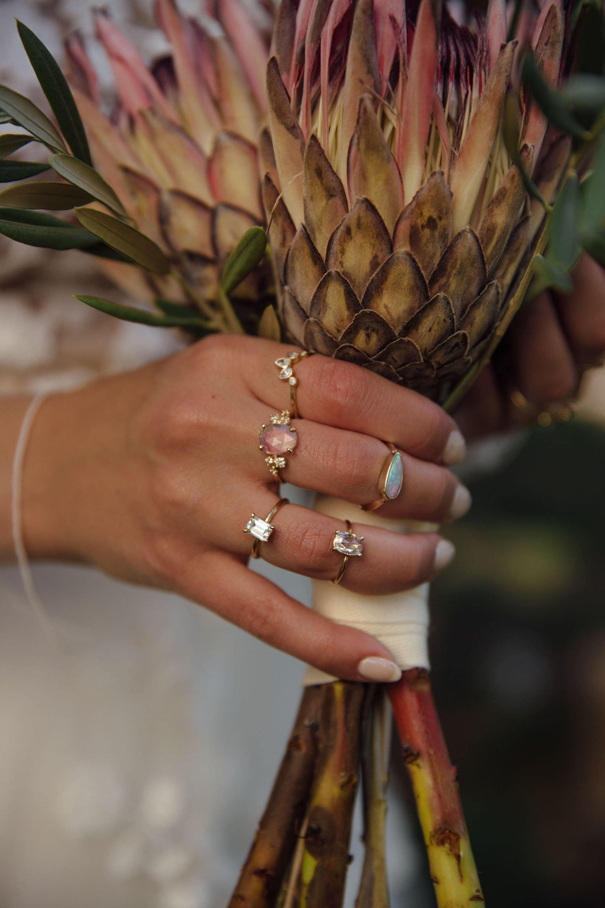 Emerald Cut Solitaire Ring – Emily Warden Designs