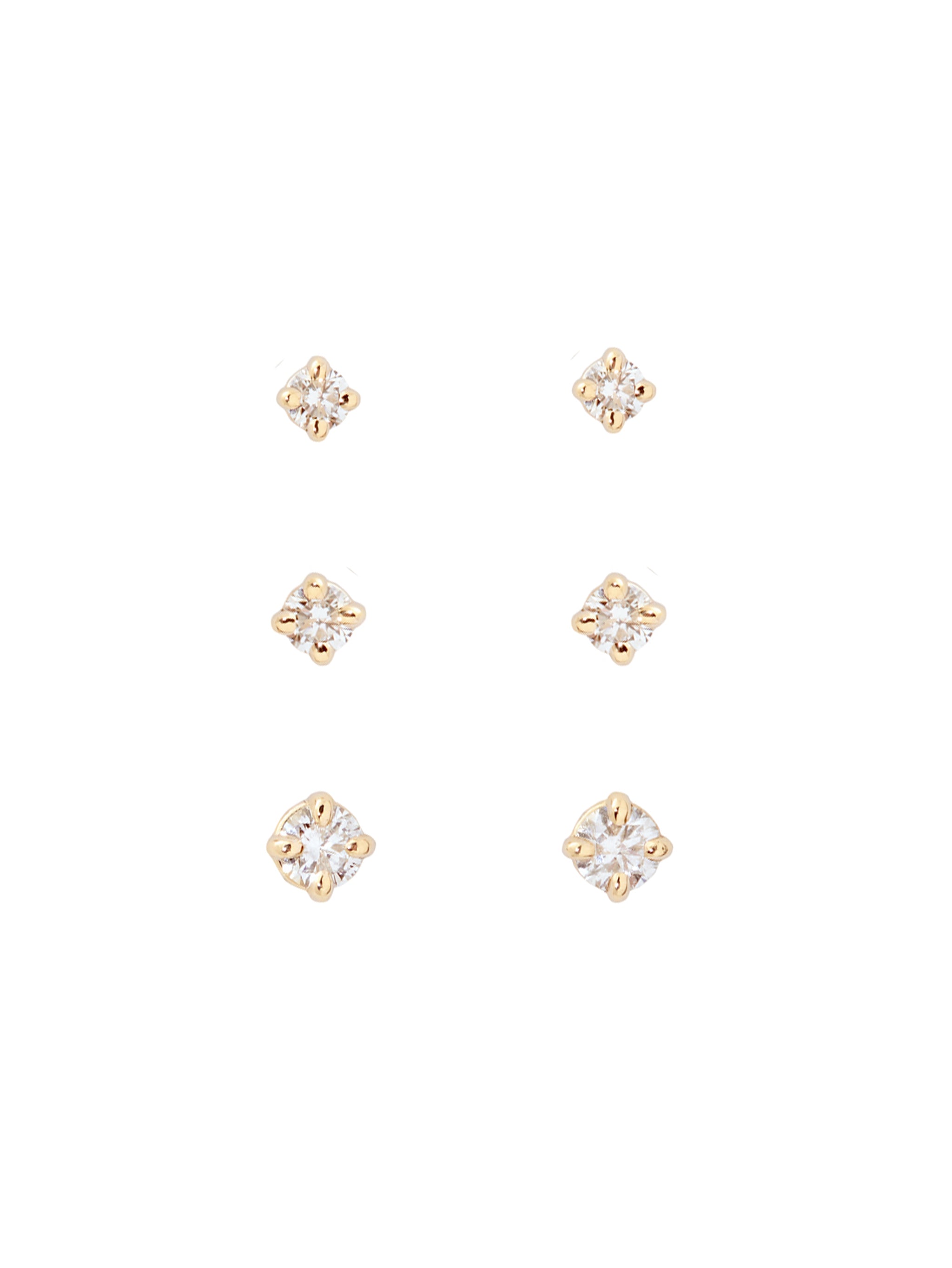 Classic Diamond Studs – Emily Warden Designs