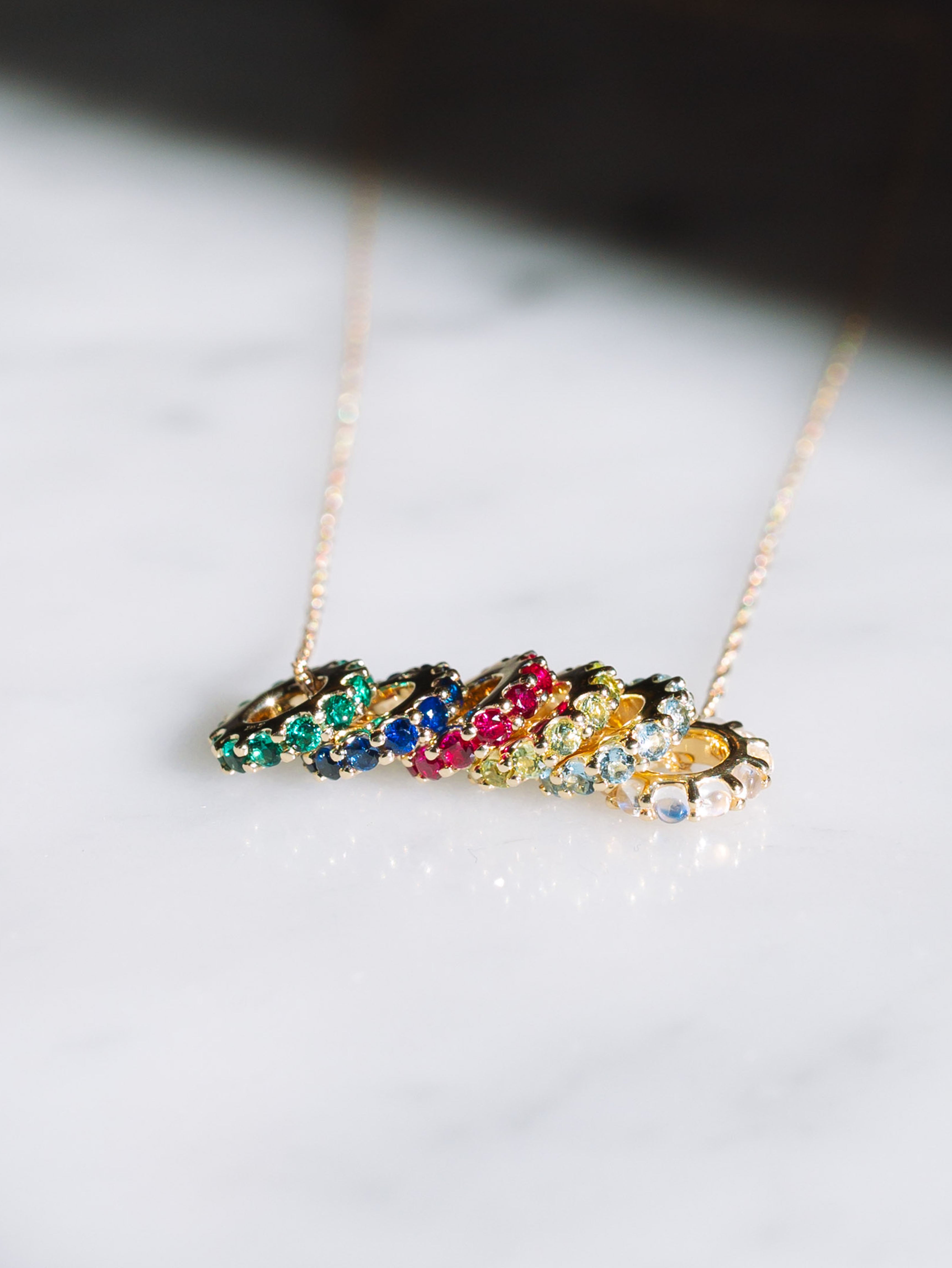 Gemstone Spinner Charm – Emily Warden Designs