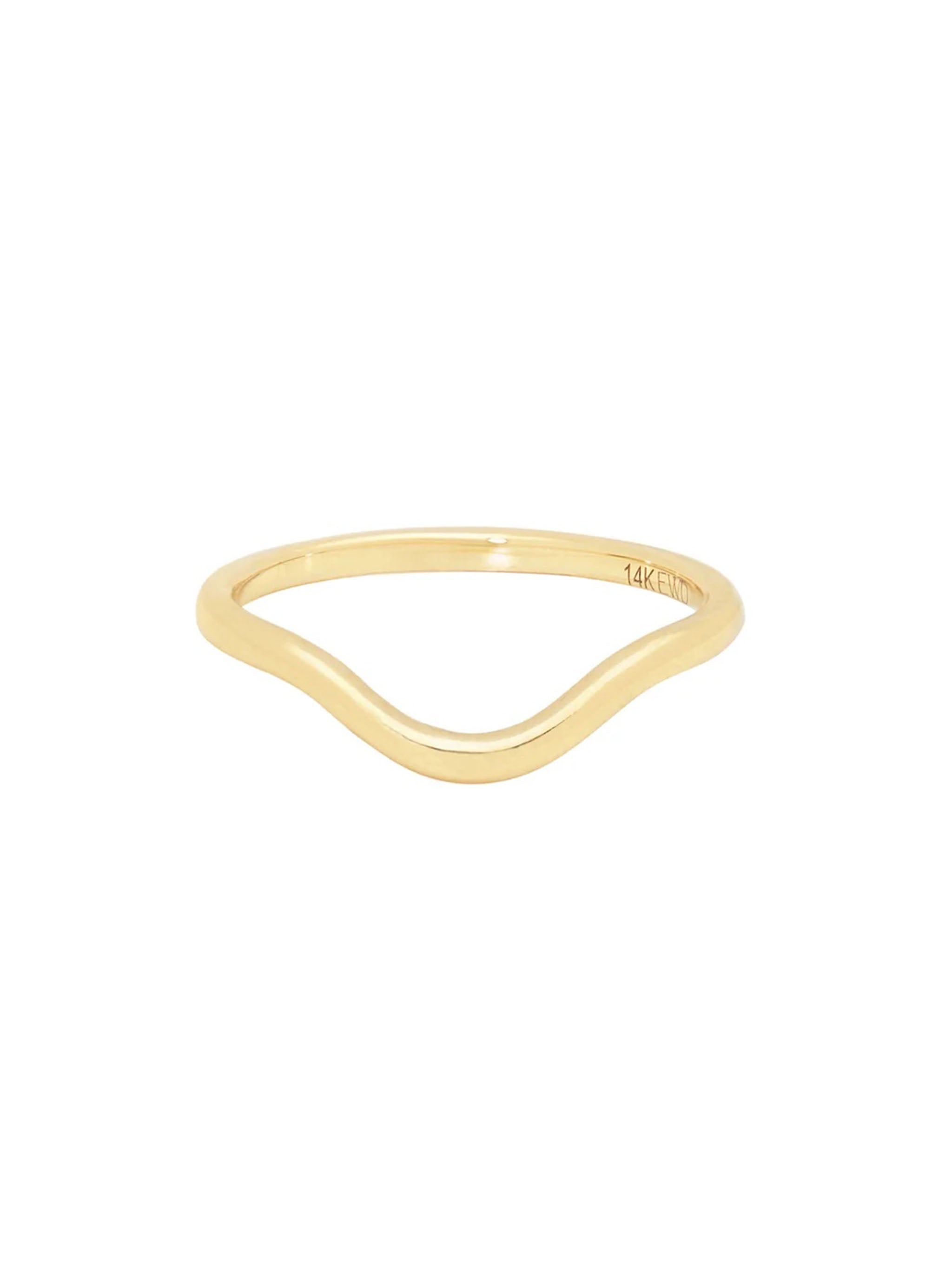 Plain Crown Contour Band – Emily Warden Designs