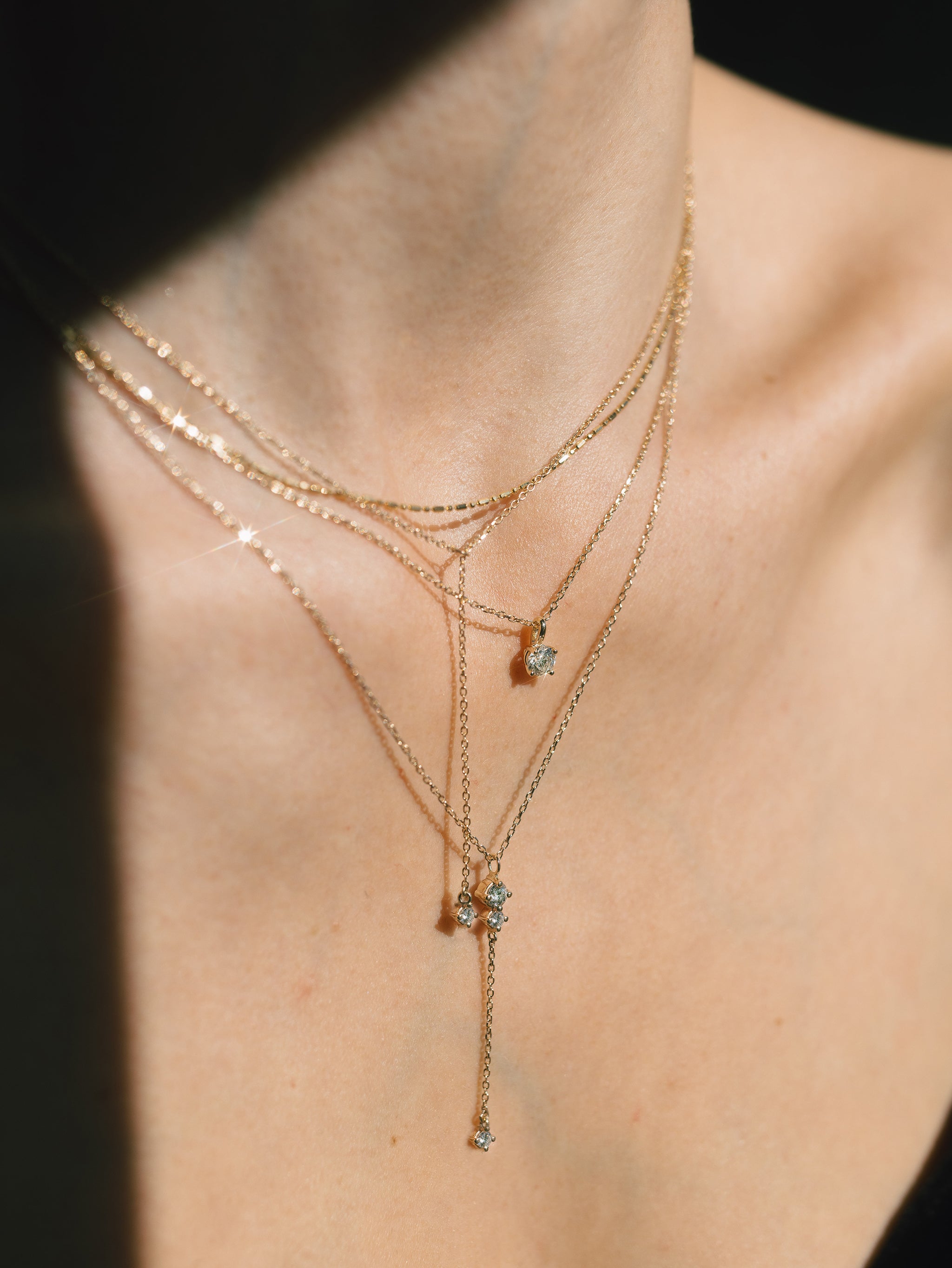 Classic Diamond Pendant – Emily Warden Designs