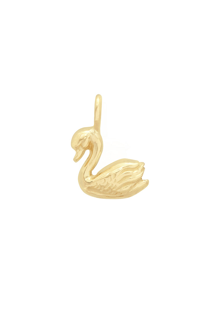 Swan Charm – Emily Warden Designs